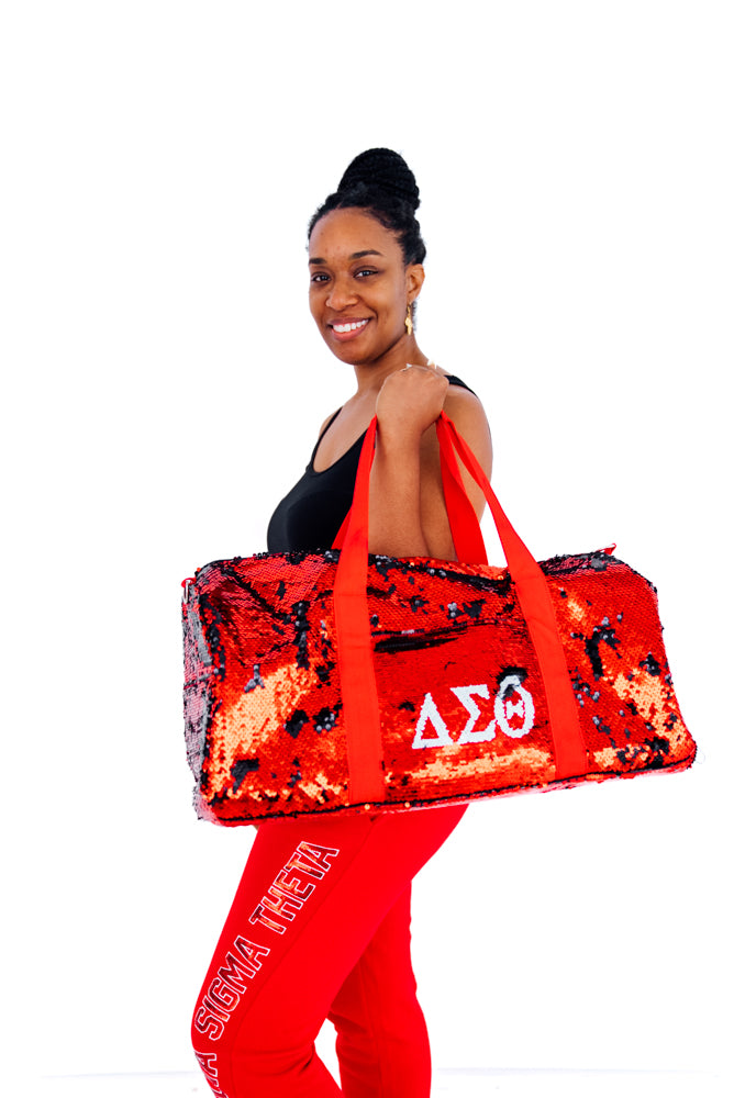 Delta Sigma Theta Luggage Bag – Simply Charmed Greek